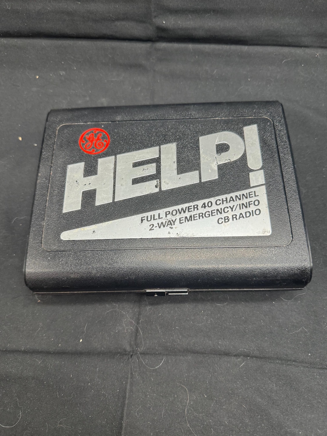 Vintage GE HELP! Full Power 40 Channel 2-way Emergency/info CB Radio ...