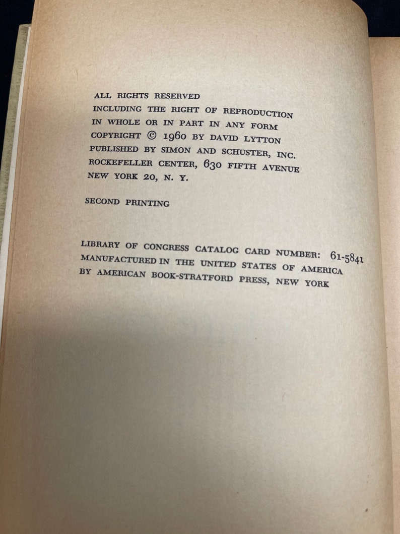 The Goddamn White Man by David Lytton 1961 First Edition Second ...