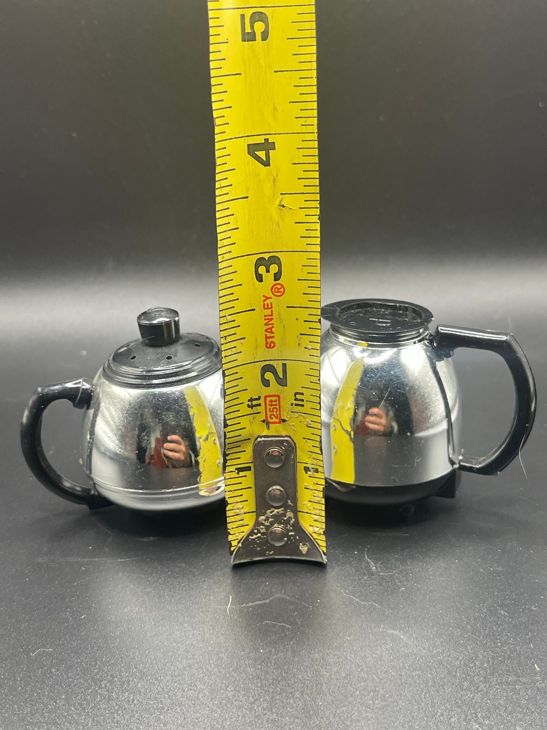 Vintage MCM 1950s Drip Coffee Pot Salt and Pepper Shakers - Etsy