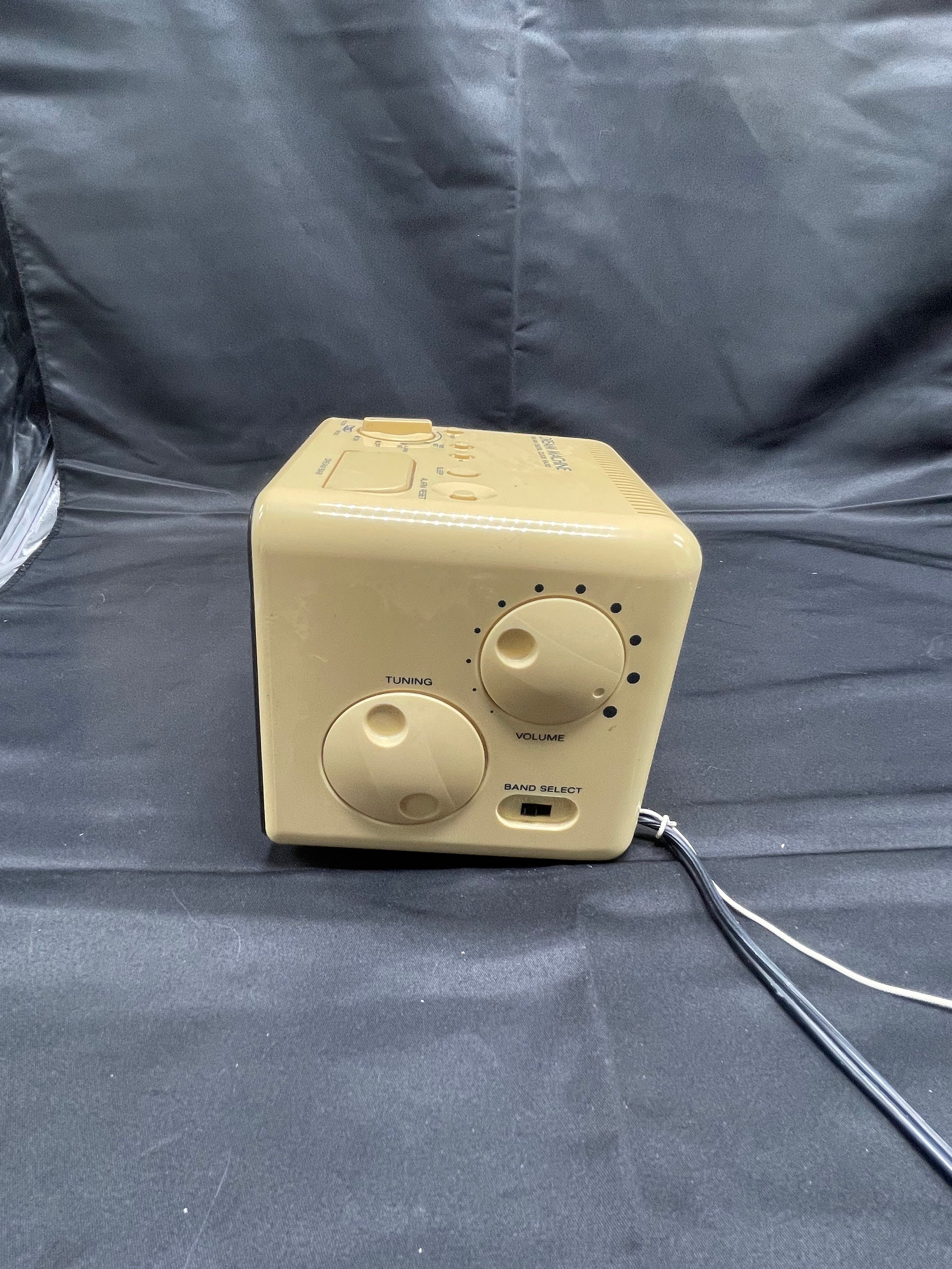 RARE Yellow Sony Dream Machine Alarm Clock Radio Cube ICF C10W - Etsy