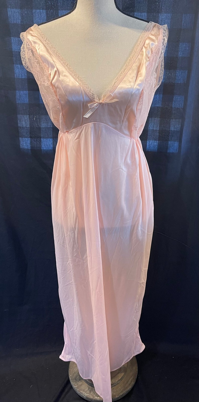 Vintage Dara-jane Intimate Pink Sheer Robe and Nightgown Set - Etsy