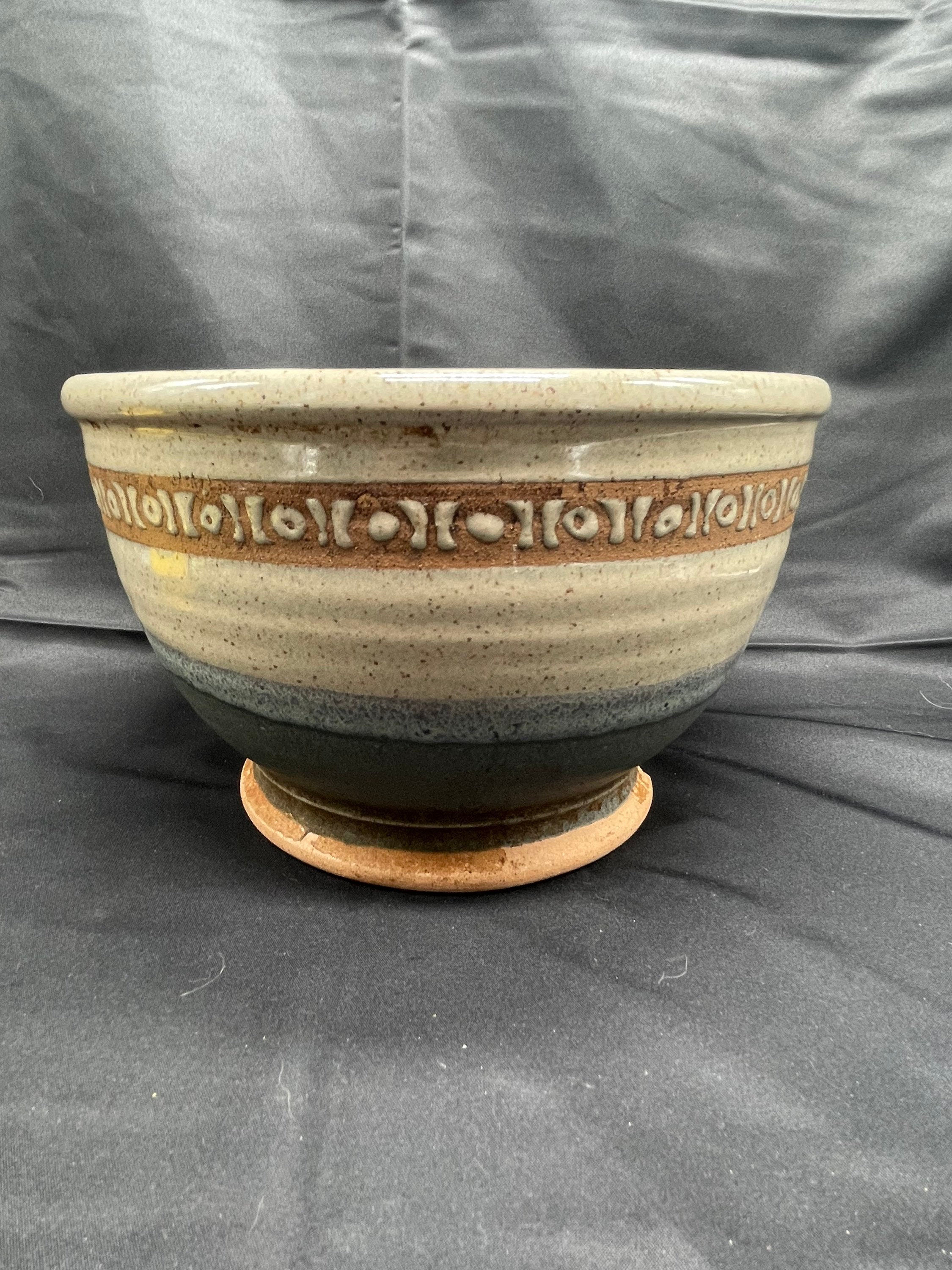 Jon Graham Studio Art Pottery Bowl 9” X 5.5” ~ Dayton, Ohio ~1989 ...