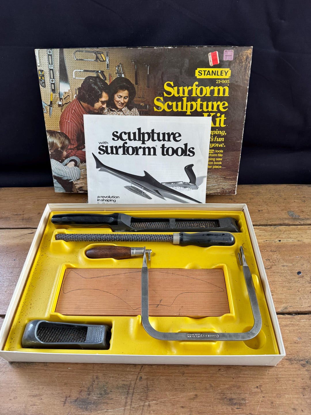 Vintage Stanley Surform Wood Carving Tools for Sculpting. Woodworking ...