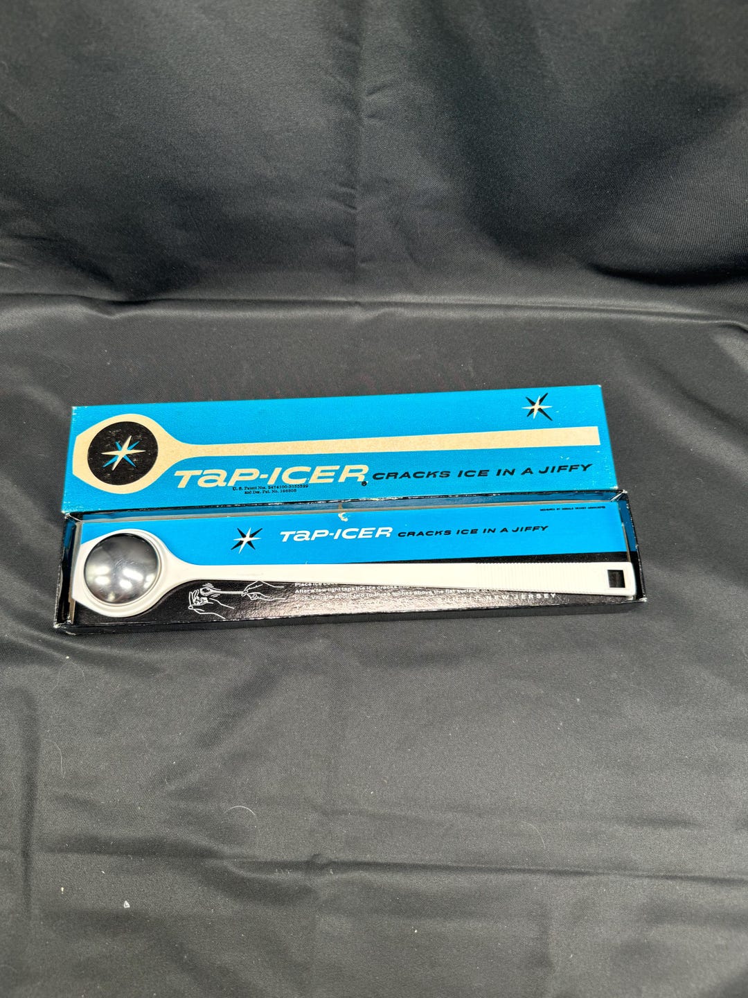 Vintage Ice Cracker Tap-icer Cracks Ice in a Jiffy- Made in USA ~ 10 1/ ...