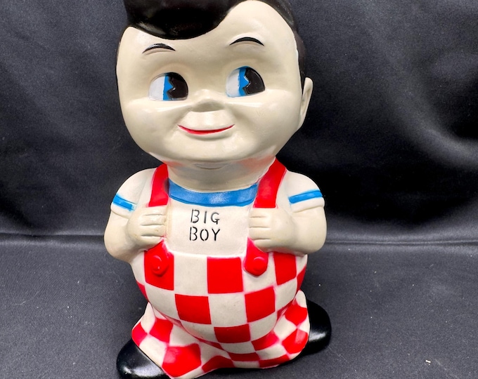 Vintage Big Boy Coin Bank 1973 - Etsy