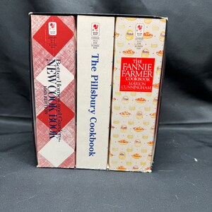 The Bantam Kitchen Library 3 Vintage Cookbooks, Fannie Farmer, Better ...