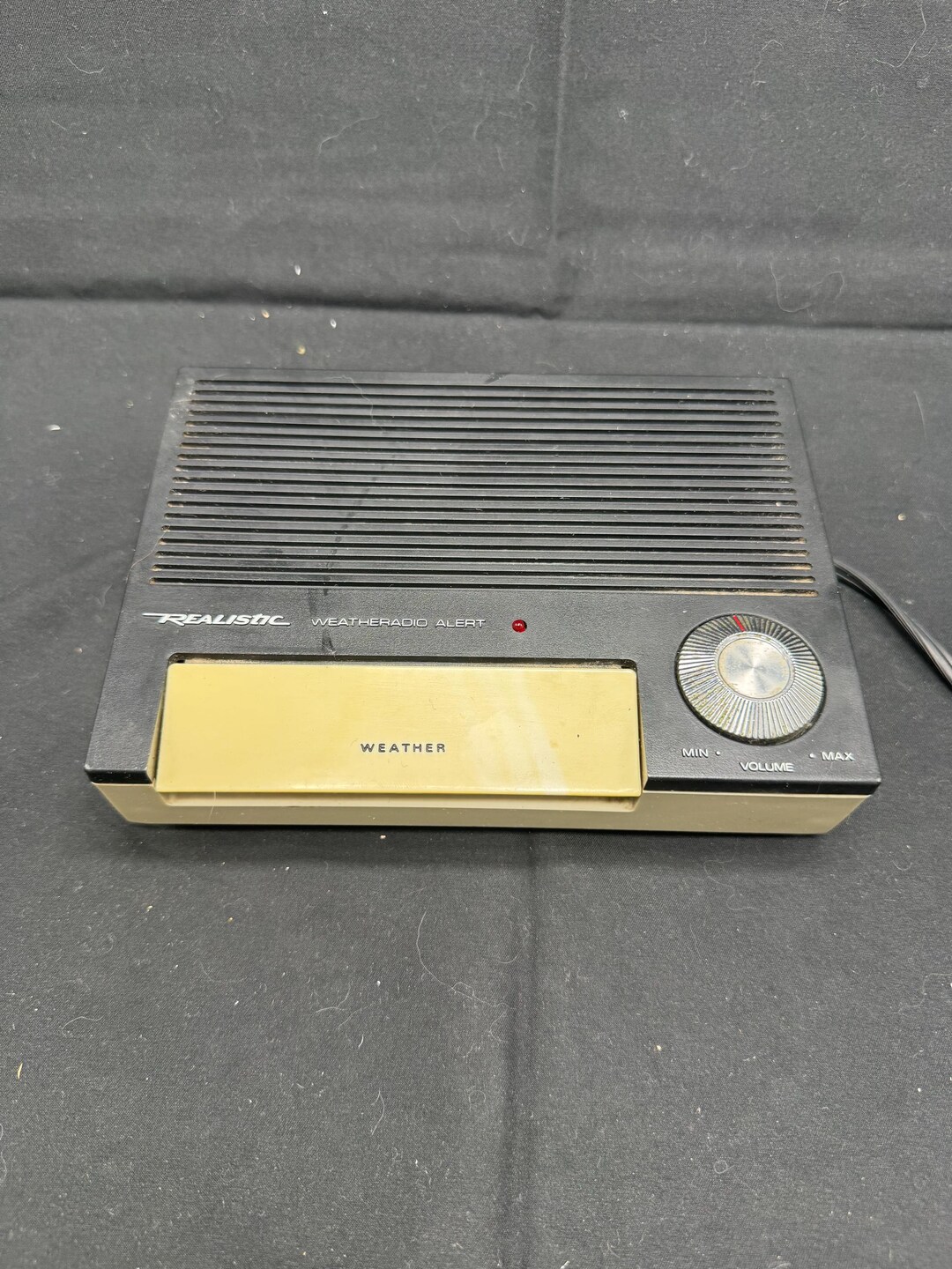 Vintage REALISTIC Weather Radio Alert II 12-157A Work Frequency 182.40 ...