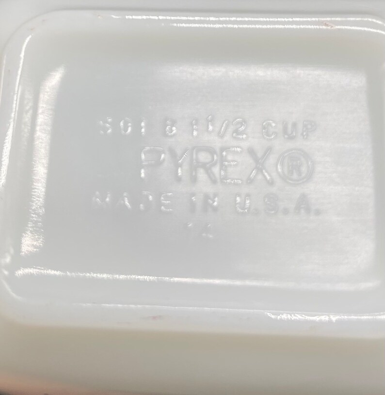 Pyrex Fridge Set Butterprint Amish With Lids - Etsy