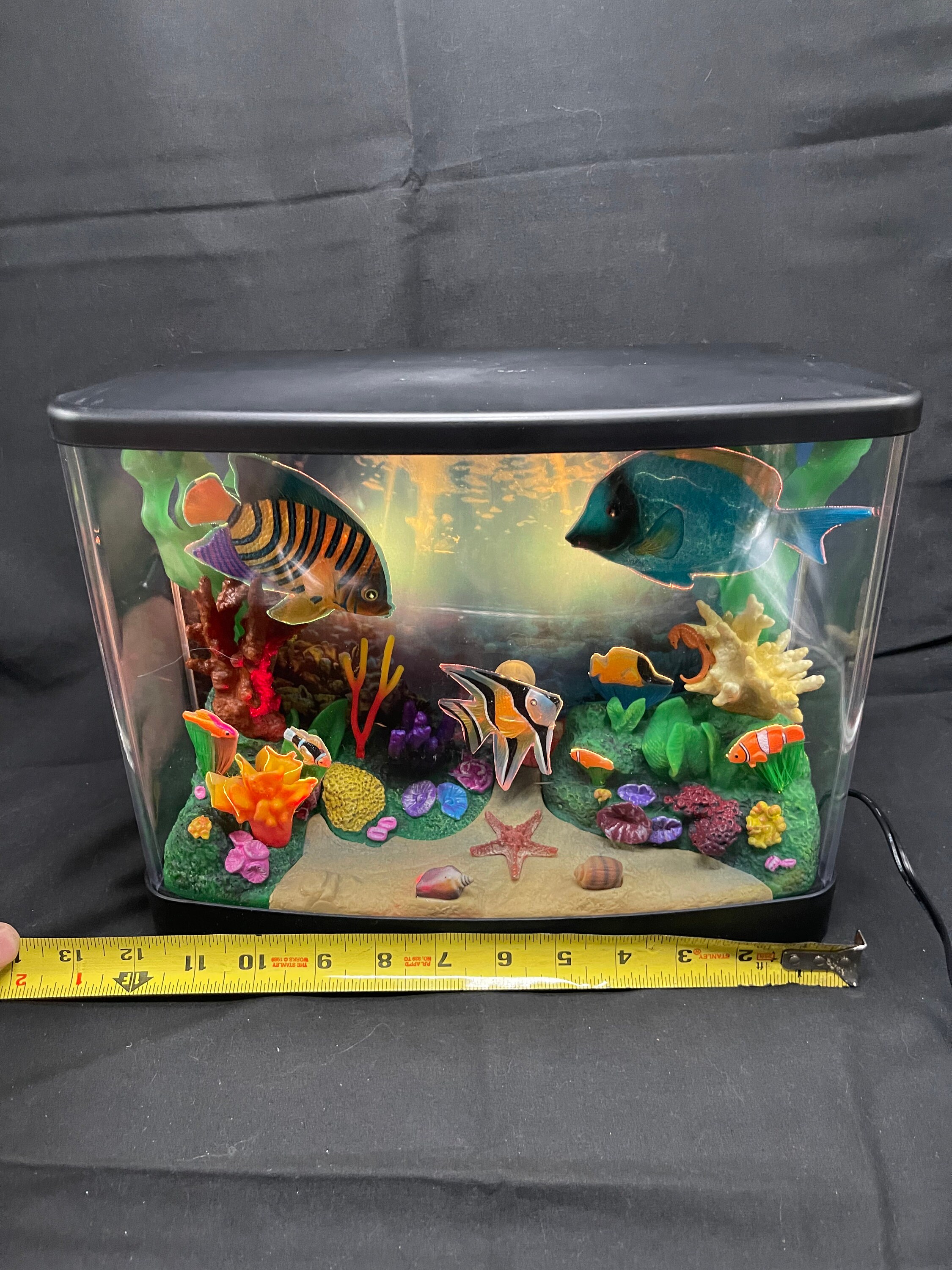 Vintage Spencers Fiber Optic Aquarium Illuminates an - Etsy