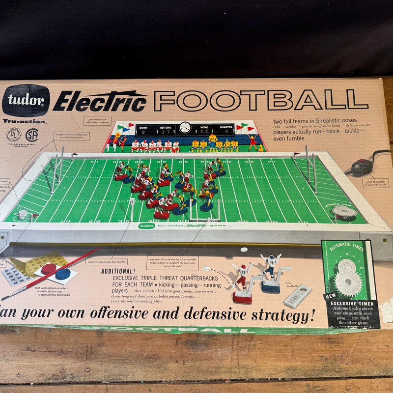 Electric Football - Etsy
