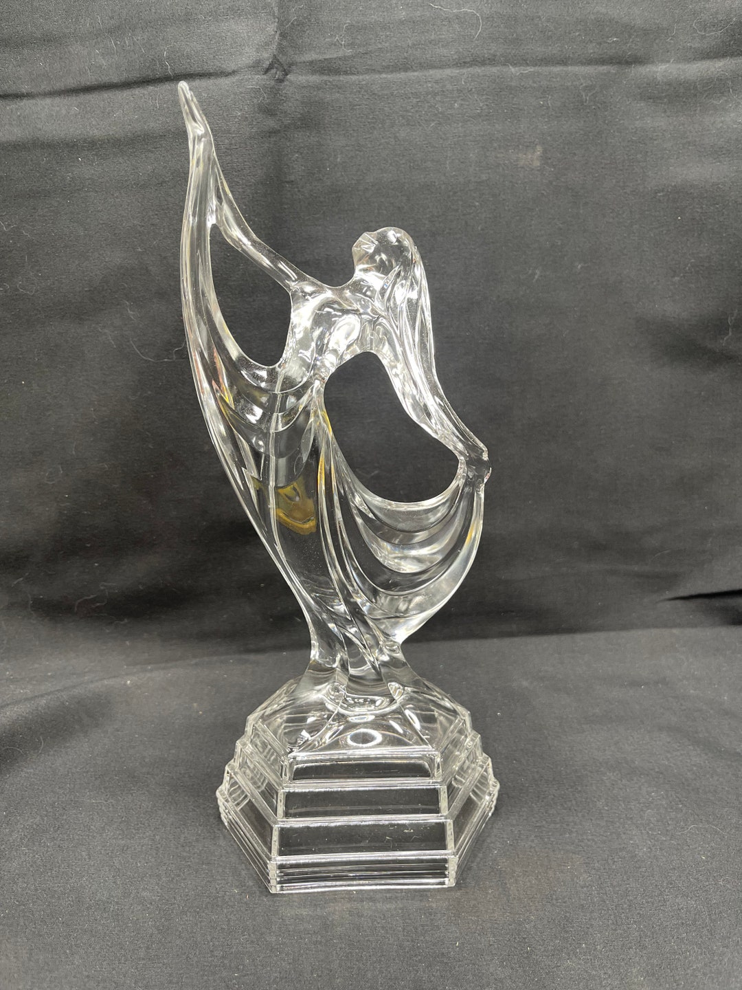 Vintage Art Deco Style Royal Rock RCR Crystal Glass Ballet - Etsy