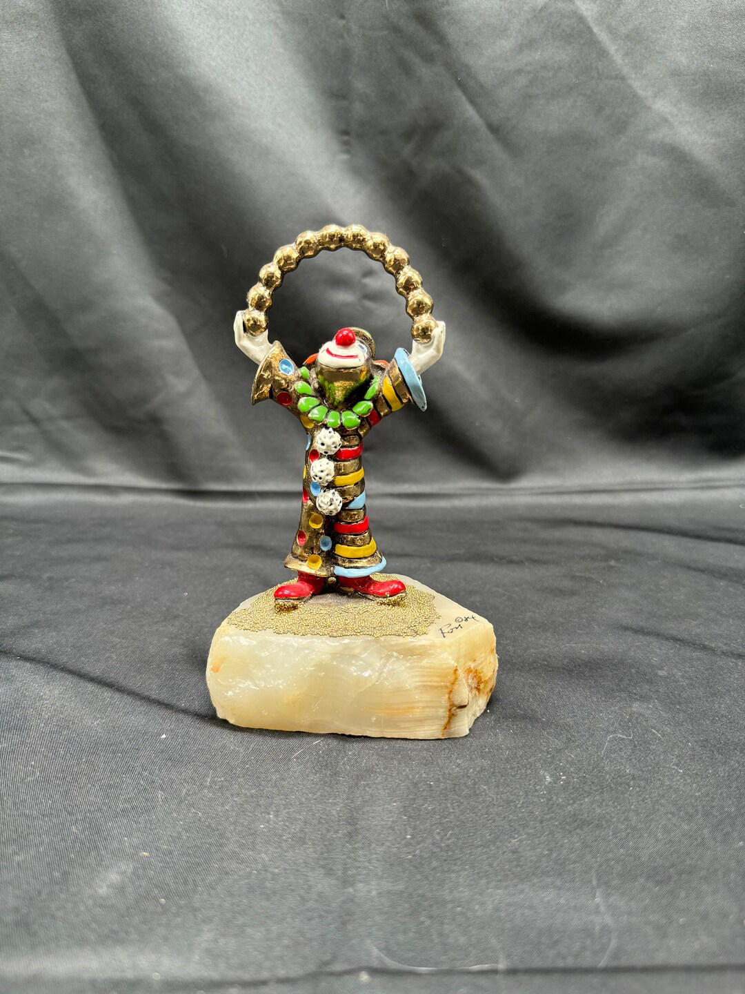 Vintage Ron Lee, 1988 Hand Painted Clown Ron Lee 1984 Sculpture ...