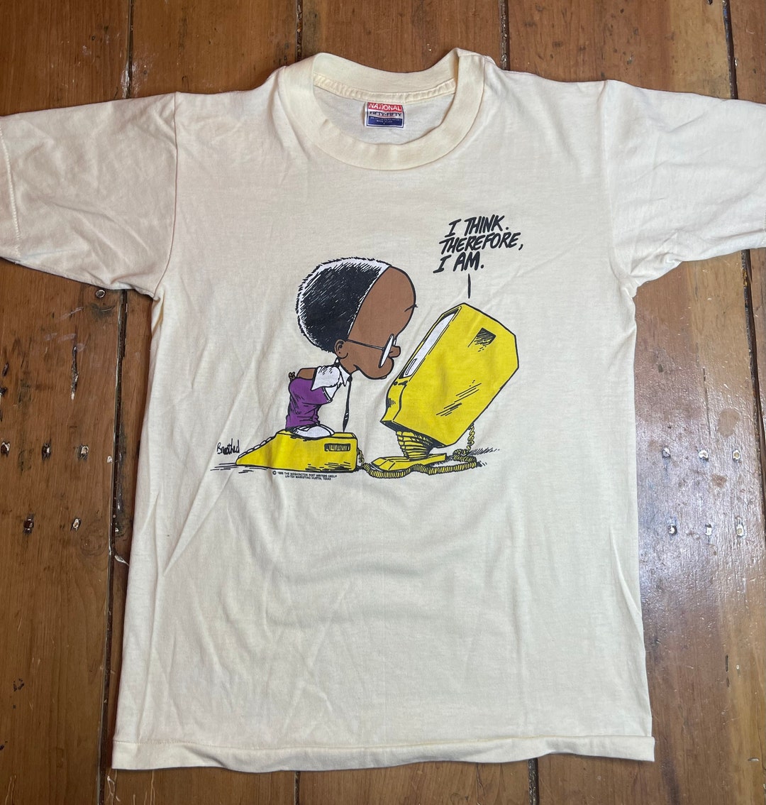 Men’s 1986’s Oliver Wendell Jones Computer Tech T-shirt Size Small - Etsy