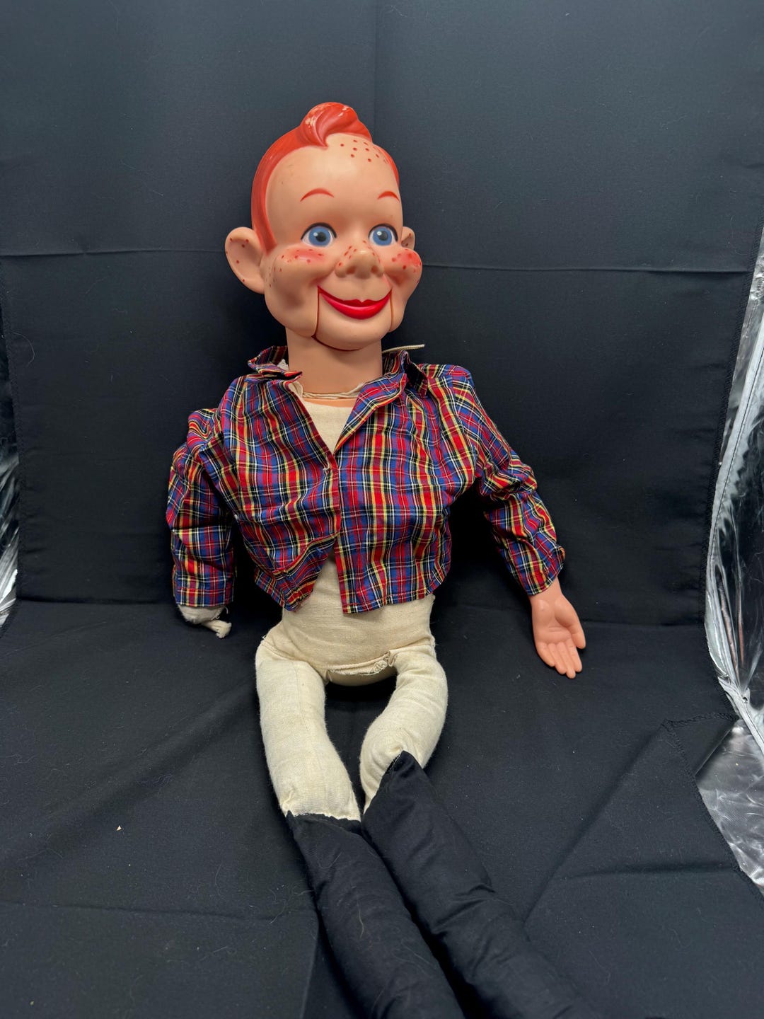 Vintage Howdy Doody Ventriloquist Dummy Doll 1973 Eegee National ...