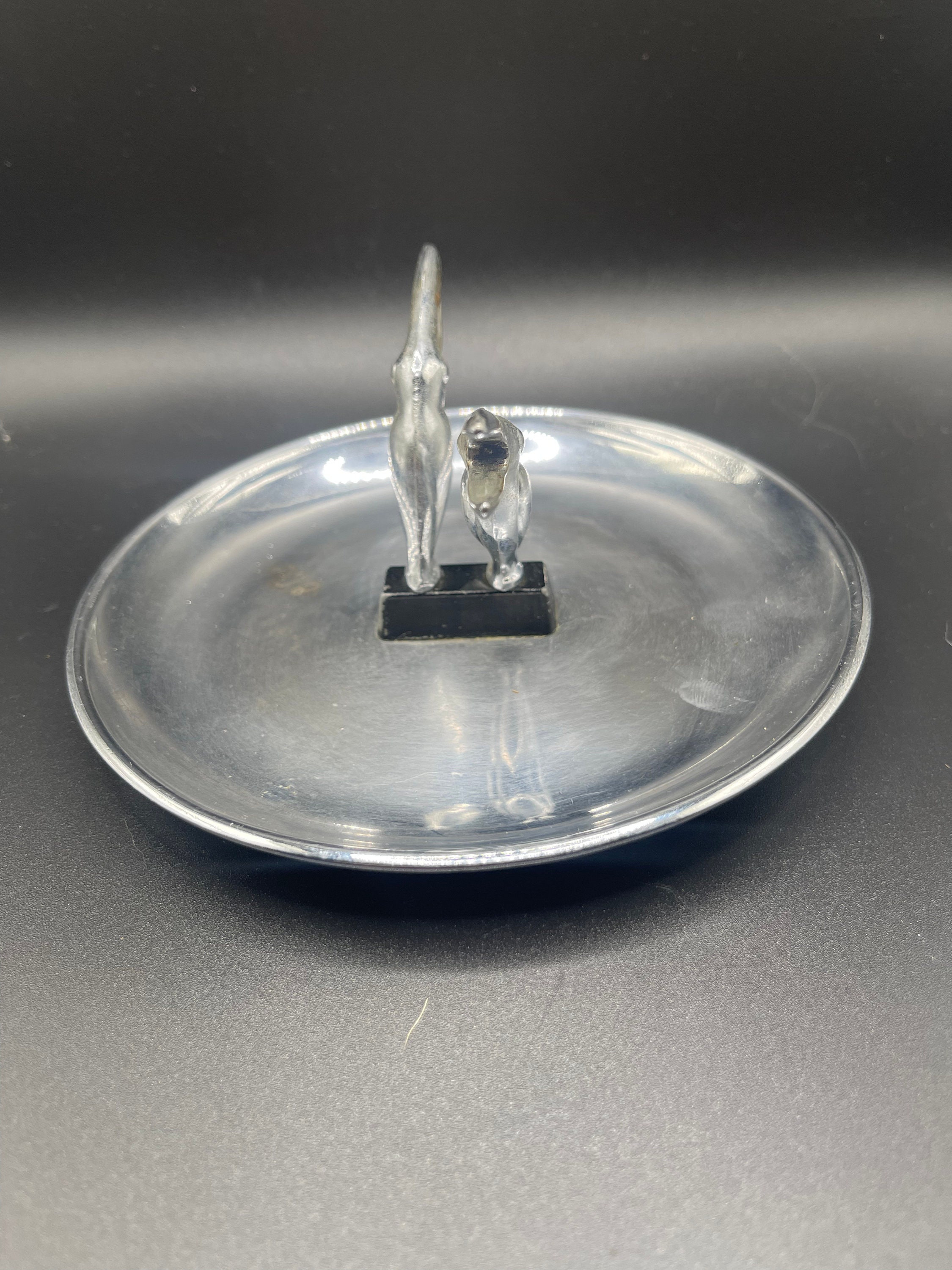 Vintage Hamilton 1950's Art Deco Chrome Bird Pincherette Ashtray - Etsy