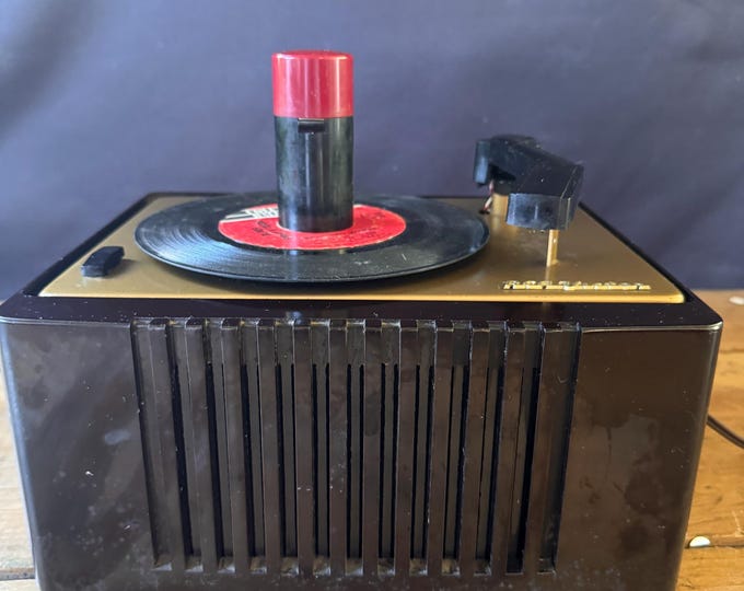 RCA Victor Victrola 45-EY-2 45 RPM Tube Record Player - Works but Needs ...