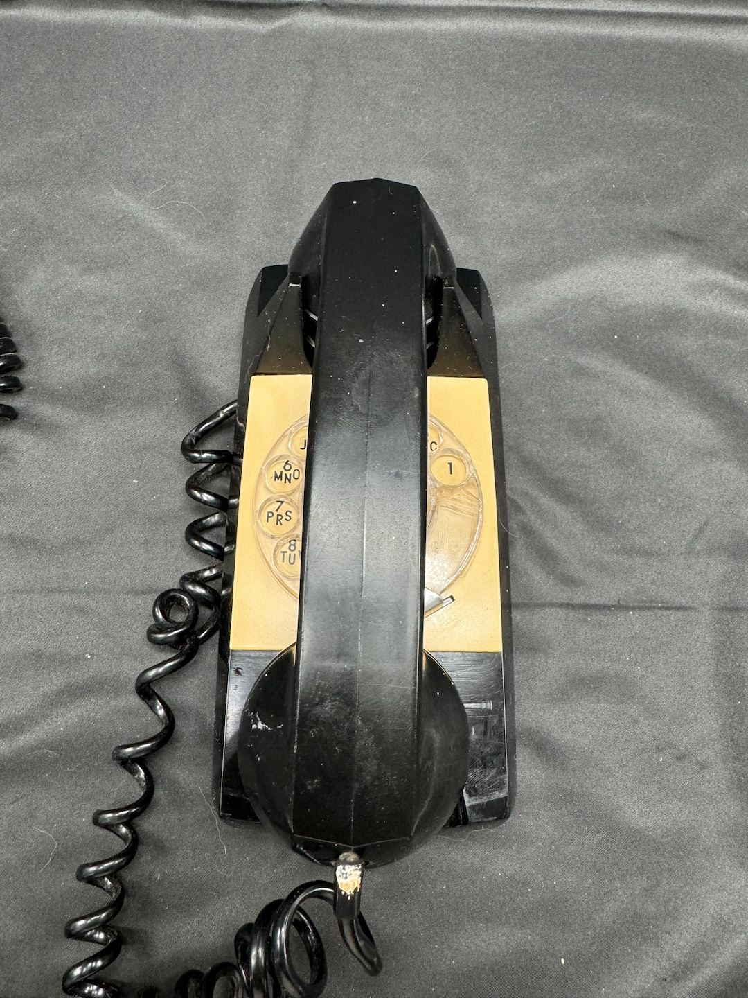 Vintage Black Wall Mountable Rotary Dial Starlite Automatic Electric ...