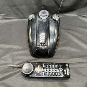 Vintage Harley Davidson Cordless Phone - Teardrop Gas Tank Uniden 900 ...
