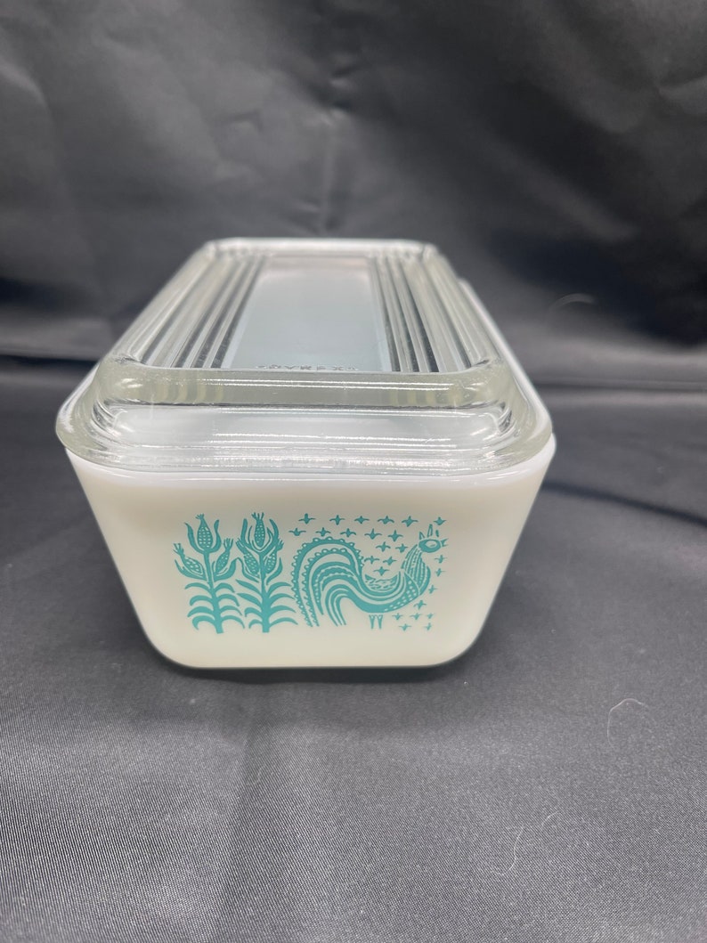 Pyrex Fridge Set Butterprint Amish With Lids - Etsy
