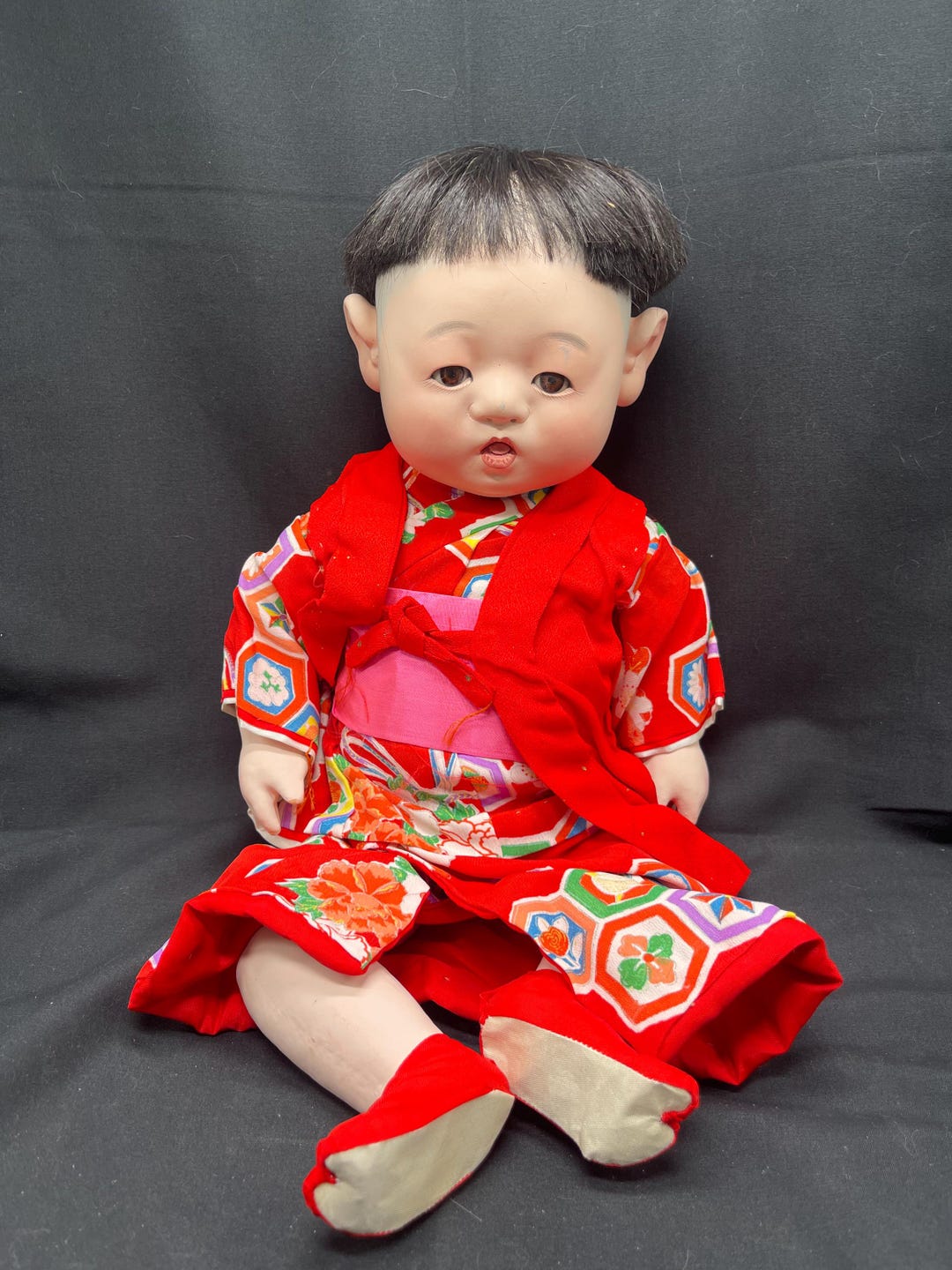 Marvelous Vintage Japanese Gofun Boy Doll, 14 Tall - Etsy