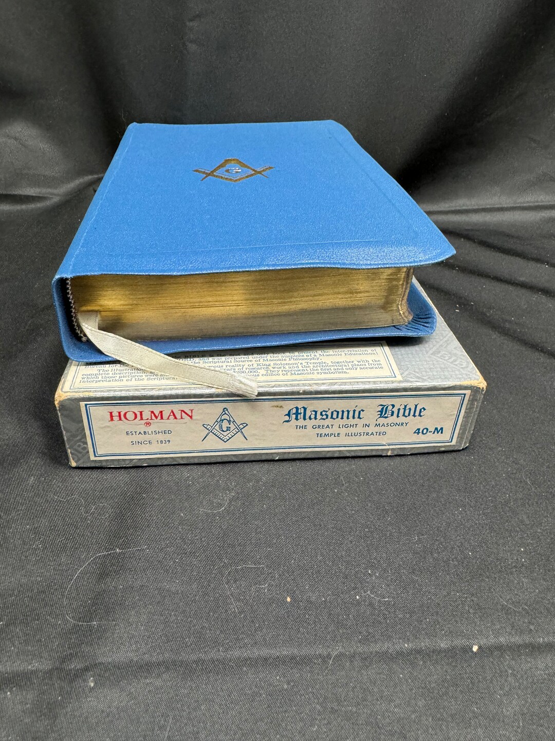 Vintage 1957 the Holy Bible, Masonic Edition, the Bible and King ...