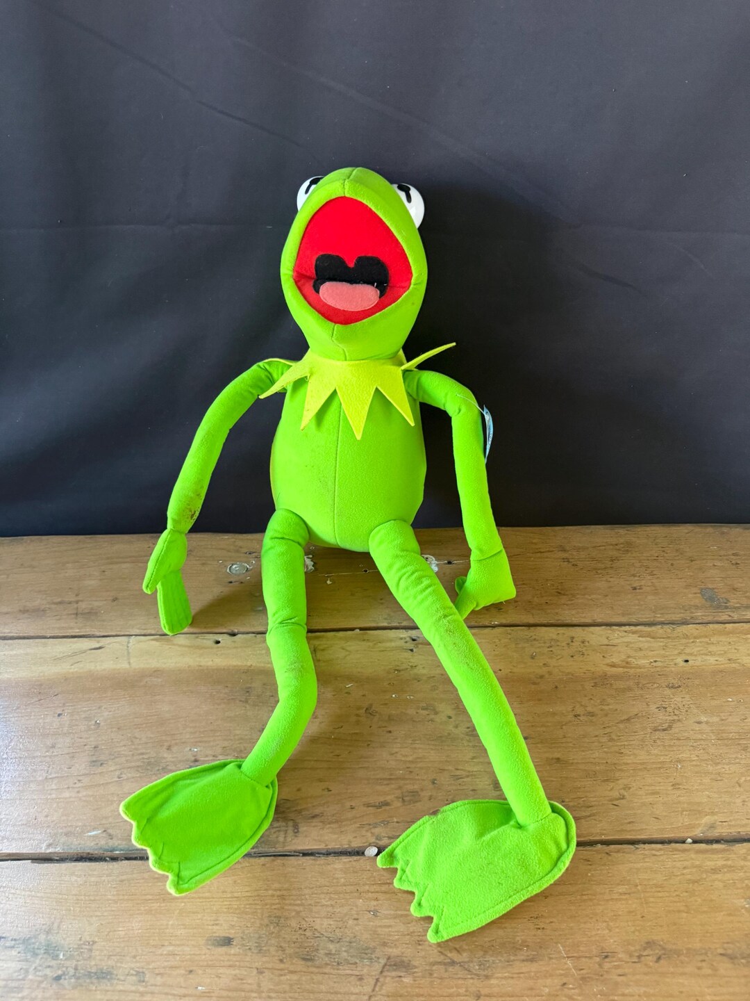 Kermit the Frog Plush Nanco 24 Poseable Life Size Muppets Vintage Rare ... Kermit the Frog Plush Nanco 24 Poseable Life Size Muppets Vintage Rare ...