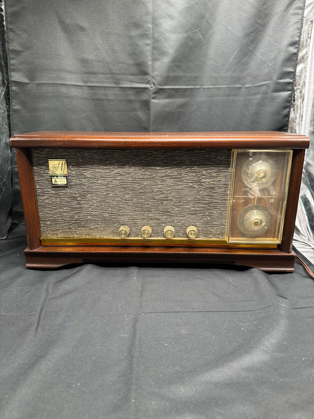 Arvin Model 35R48 AM/FM Tube Type Vintage 1960s Table Radio Works - Etsy