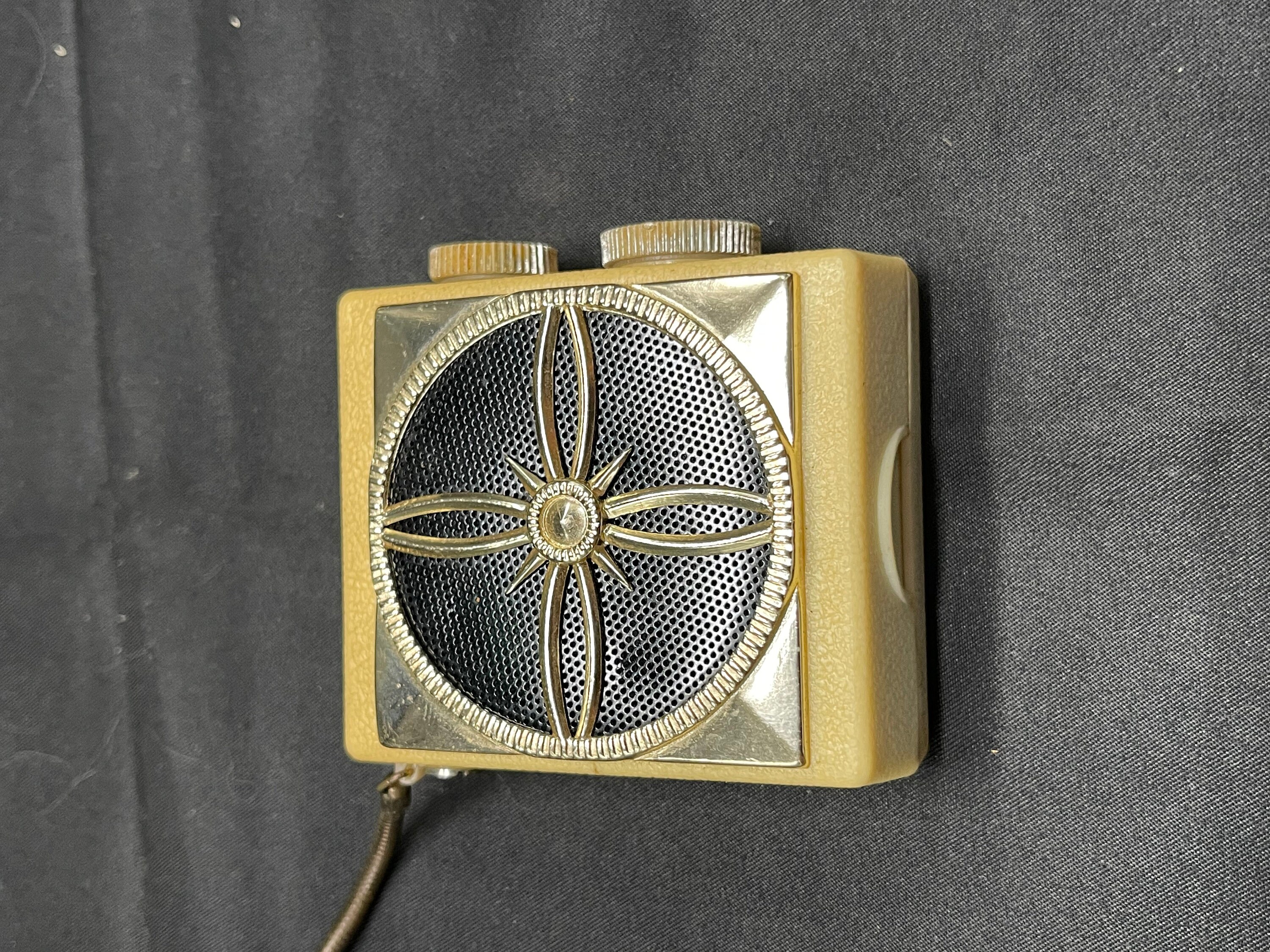 1960s ROSS Micro RE714 Subminiature 7 Transistor Pocket Radio, Made in ...