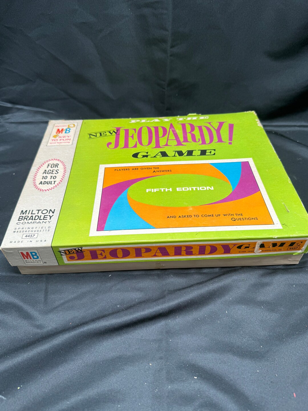 Vintage Home Version of the TV Jeopardy Game, Fifth Edition No. 4457 ...