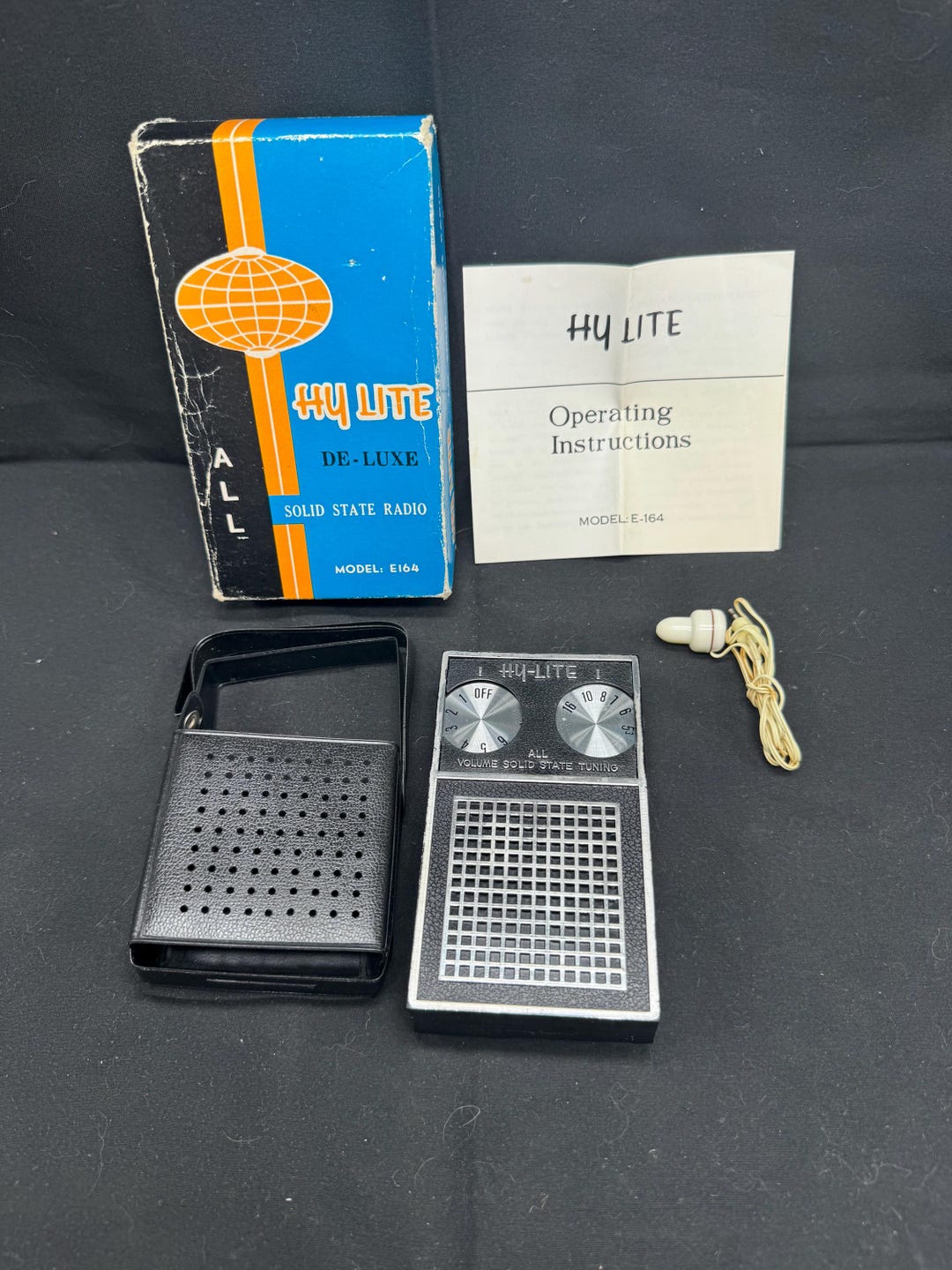 Hy Lite All Solid State Radio De-luxe Tuning E164 Transistor W/box - Etsy