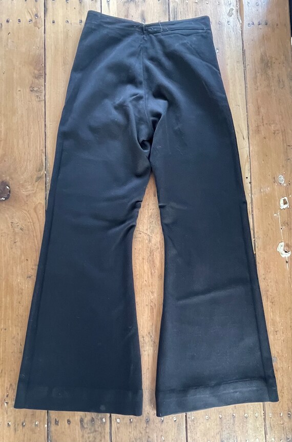 Vintage WWII 13 Button US Navy Wool Bellbottom Pants … - Gem