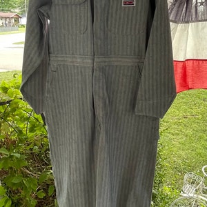 Vintage 1998 Big Mac Fisher Stripe Coveralls Size 42L NWT - Etsy