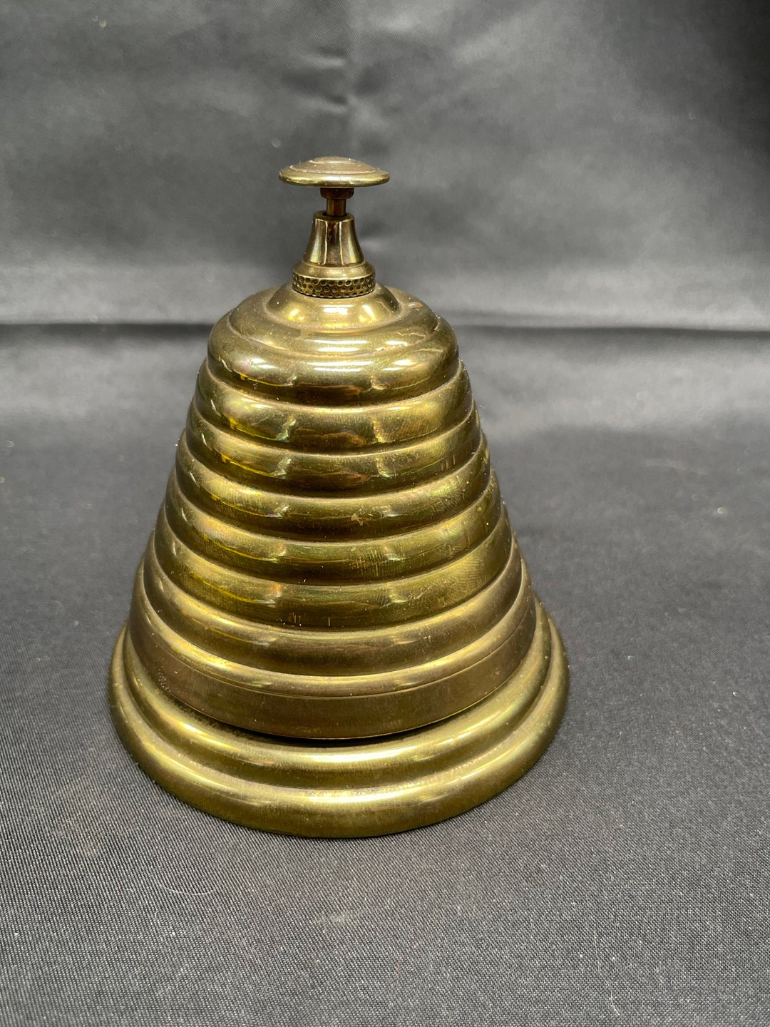 Victorian Courtesy Counter Top Bell in Brass, 1870 - Etsy
