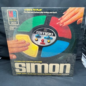 Vintage 1978 Milton Bradley MB Simon Says Electronic Game Original Box ...