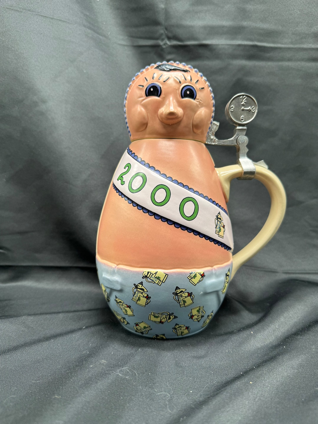Schultz & Dooley 1st Edition Max Millenium Lidded Beer Stein Made in ...