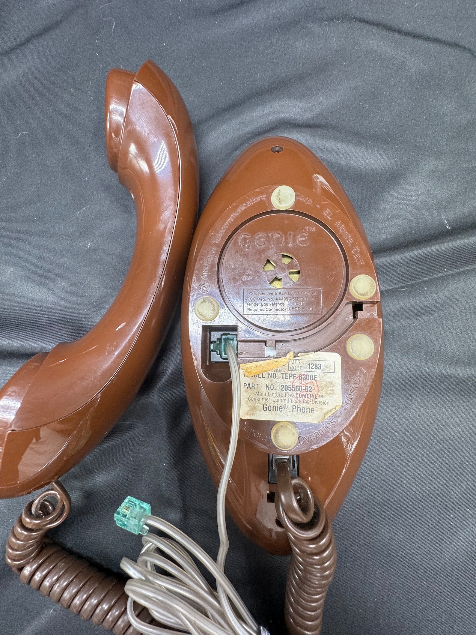 Vintage ATC Genie Phone American Telecommunication Corp Mod Push Button ...
