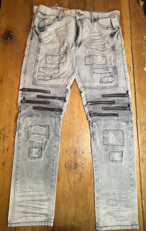 Blue cult acid washed - Gem