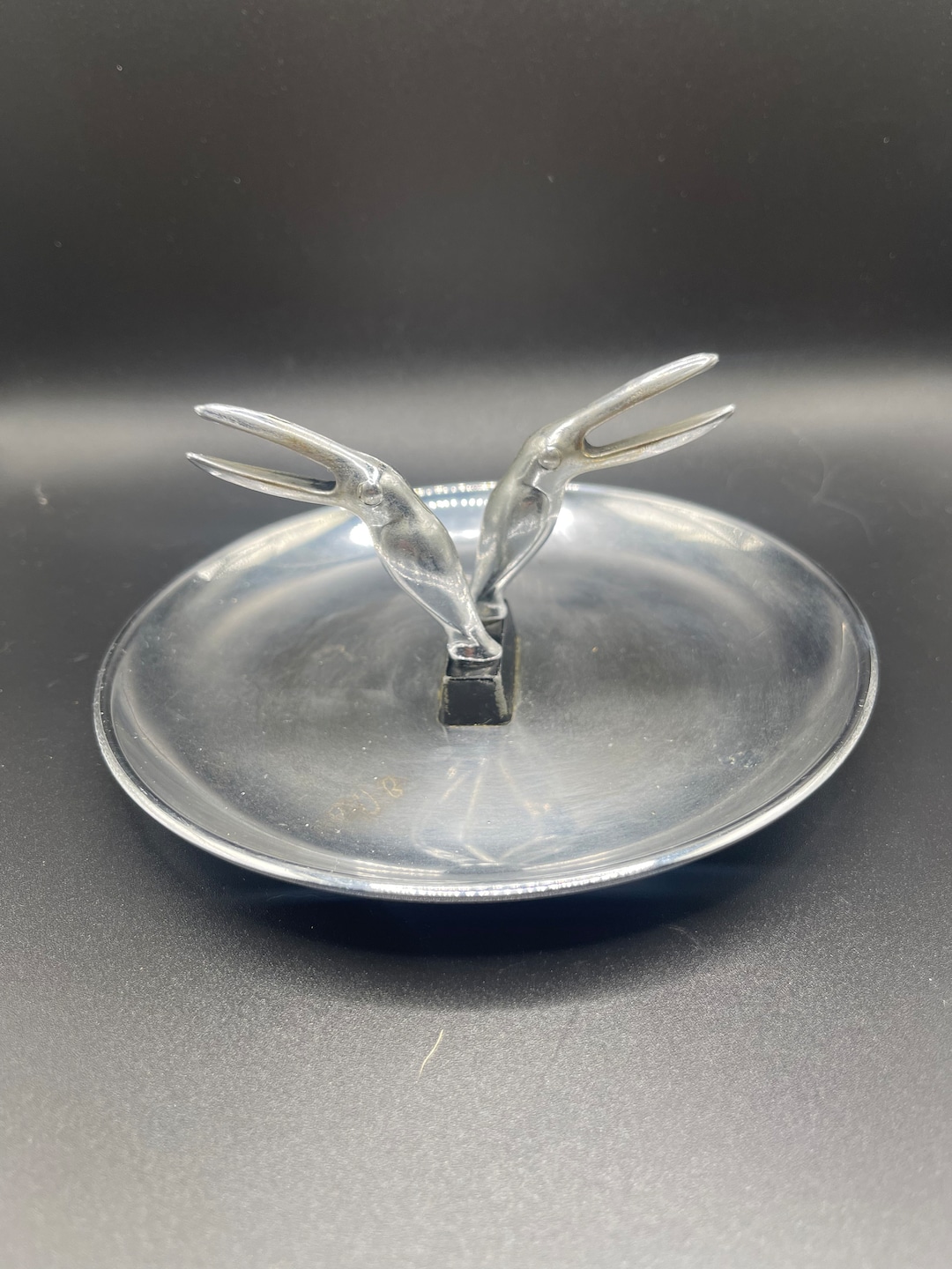 Vintage Hamilton 1950's Art Deco Chrome Bird Pincherette Ashtray - Etsy