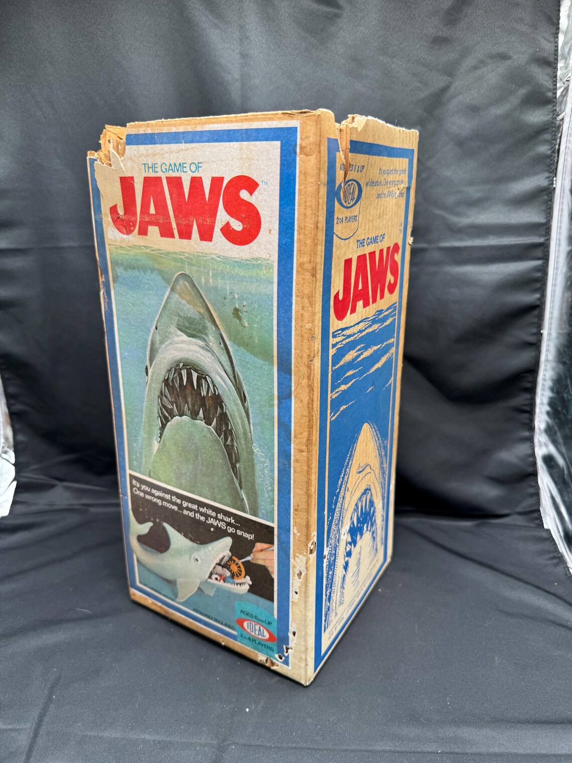 Vintage 1975 IDEAL the Game of Jaws- BOX ONLY - Etsy