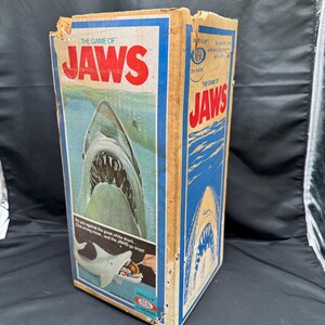 Vintage 1975 IDEAL the Game of Jaws- BOX ONLY - Etsy