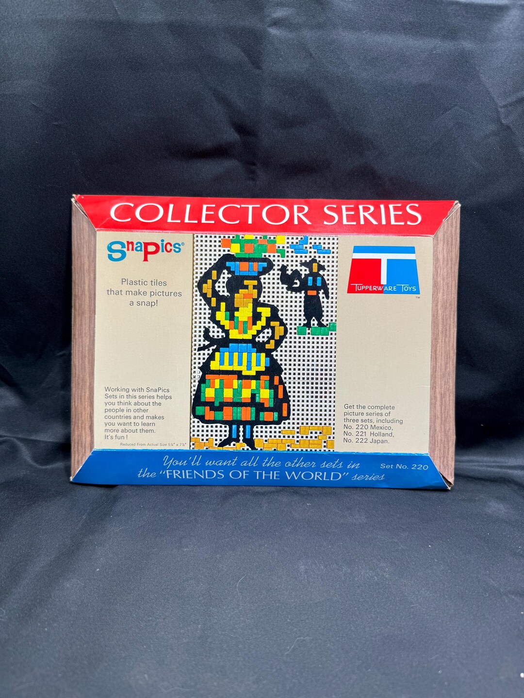 Snapics Tupperware Toy Friends of the World Mexico #220 1968 New in Box ...
