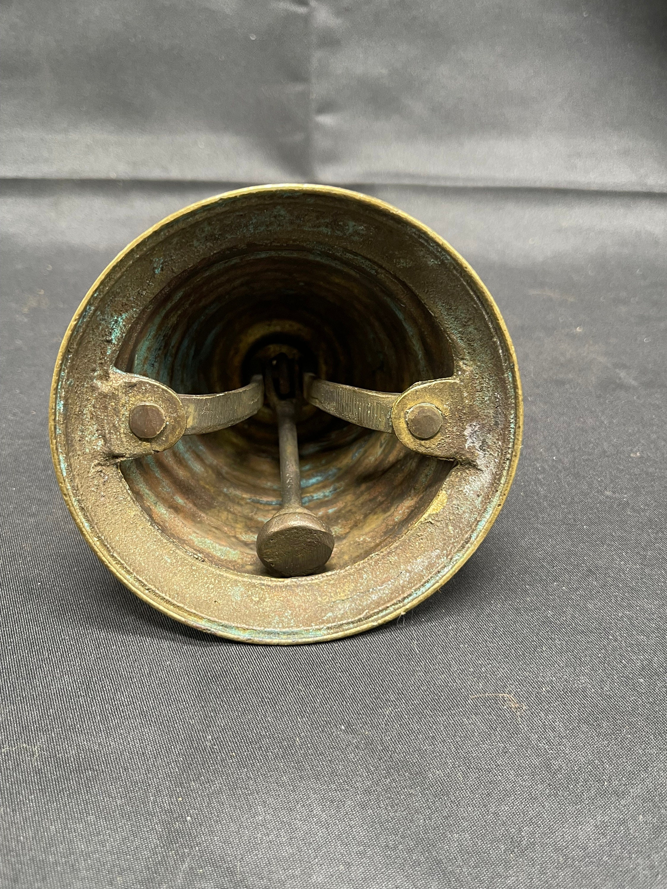 Victorian Courtesy Counter Top Bell in Brass 1870 - Etsy