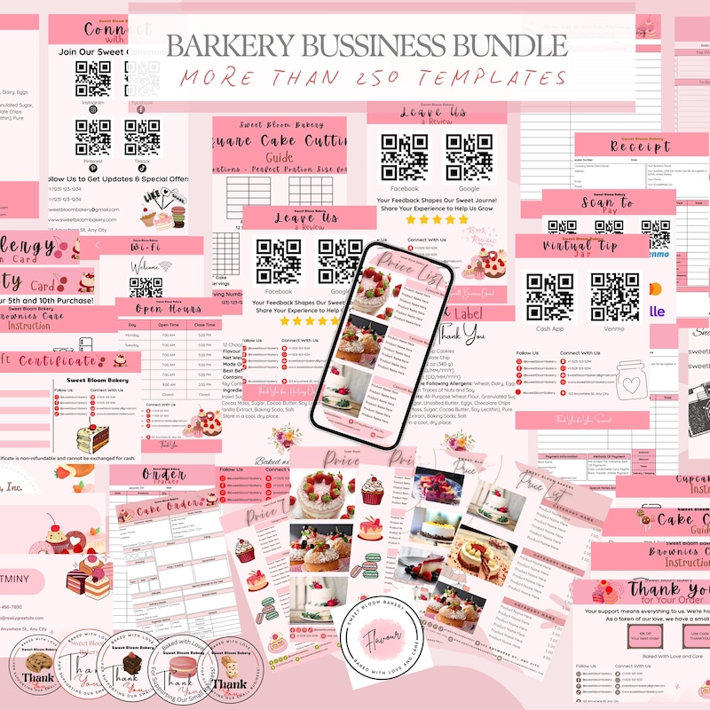 Treat Invoice Template - Etsy