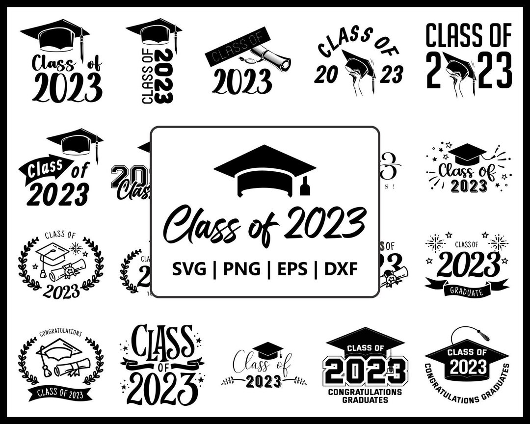 Class of 2023 Svg Class of 2023 Svg Bundle L Senior 2023 Svg - Etsy