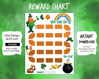 Printable Racing Car Reward Chart Cars Kids Behavior Chart Instant ...