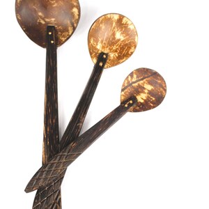 Handcrafted Wooded Spoon Set and Two Spatula - Etsy