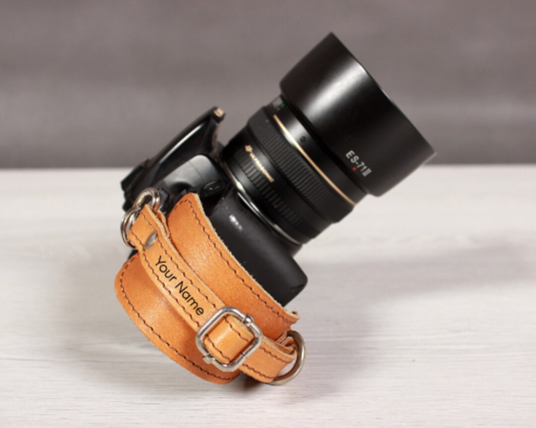 Adjustable Leather Camera Wrist Strap Grip Strap for DSLR - Etsy