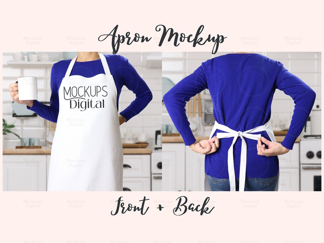 Aop Apron Generic Brand Mockup Printify Mockup Digital Mockup Pantry ...
