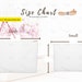 Pouch Bag Size Chart Bag Mockup-size Chart-bag Mockup-fall - Etsy