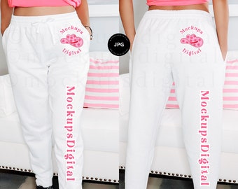 Flared Sweatpants Mock-up - Etsy